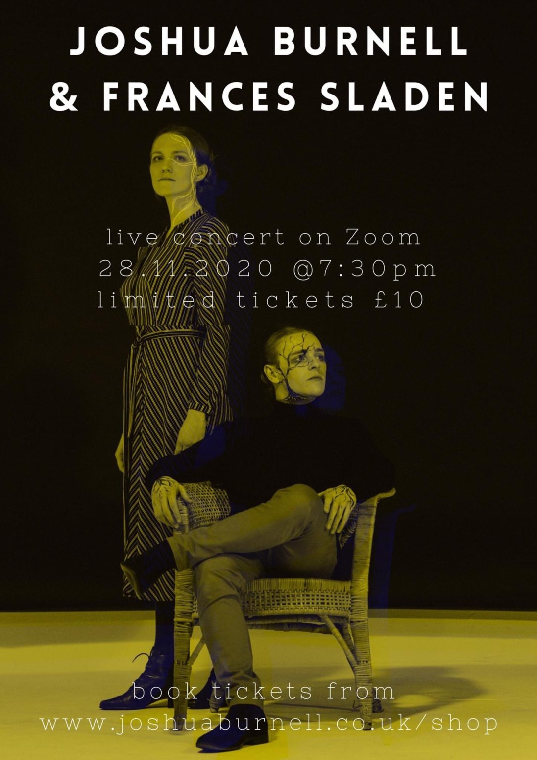 Folk duo Joshua Burnell and Frances Sladen sell out Zoom concert on ...