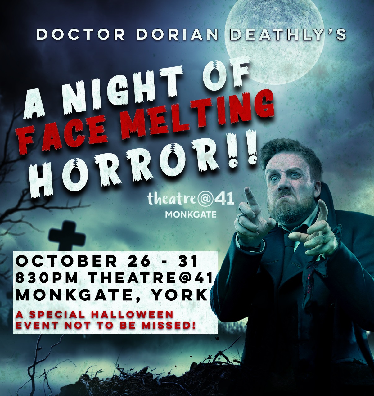 Covid curse strikes again as Doctor Dorian Deathly is forced to ...