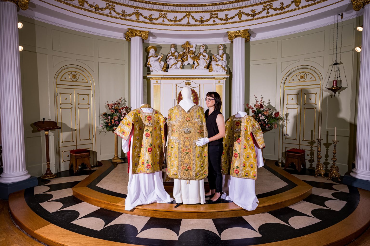 18th century priests’ vestments from Bar Convent secret chapel’s ...