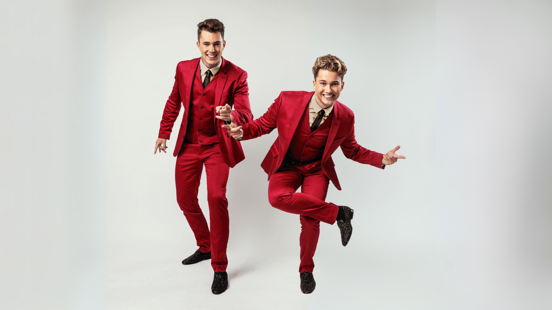 Dancing brothers AJ and Curtis Pritchard step out together for Come ...