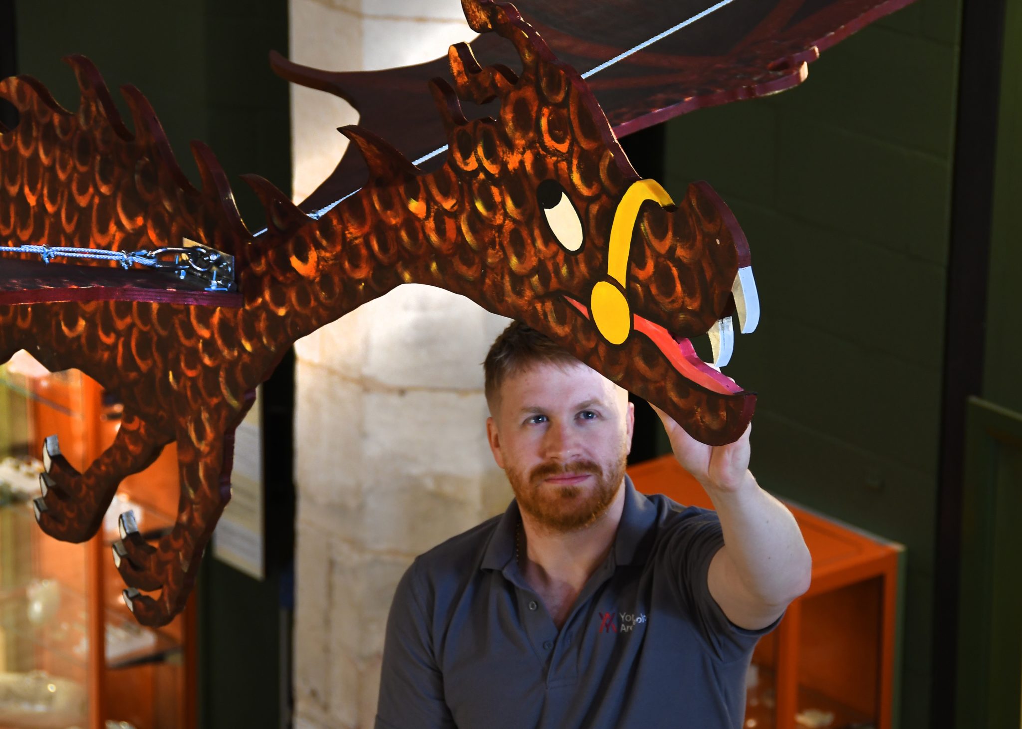 How To Train A Dragon School exhibition opens at DIG in St Saviourgate ...