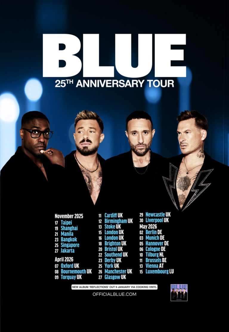 Blue to play York Barbican on April 25 on 2026 tour. When do tickets go ...