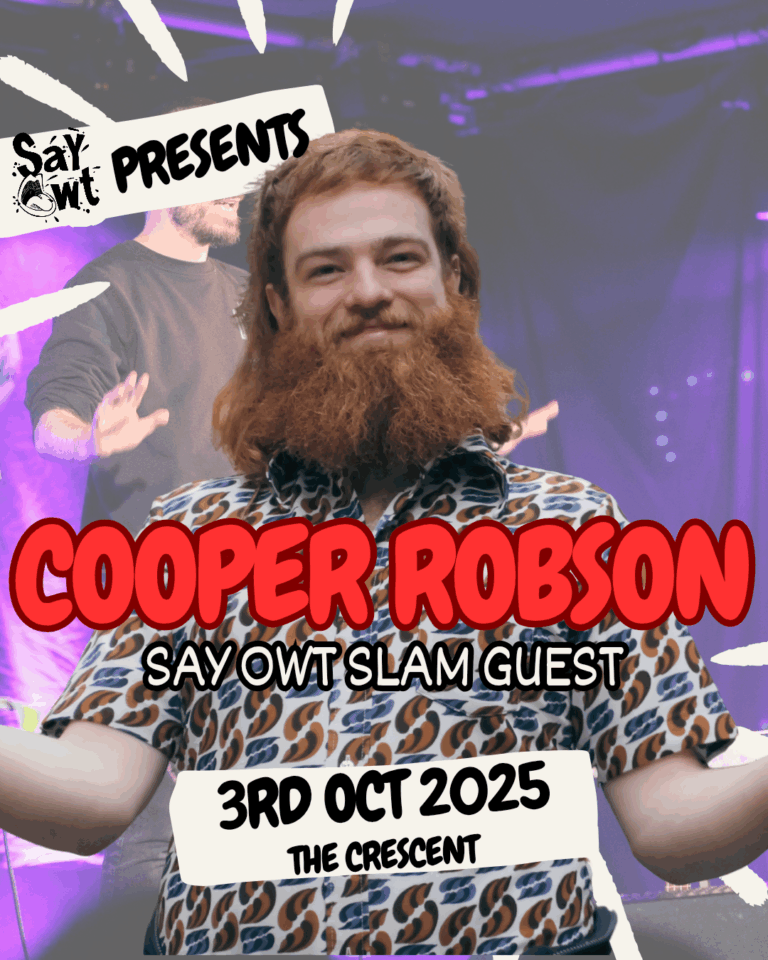 Wham-bam slam champ Cooper Robson to make Say Owt Slam special guest ...