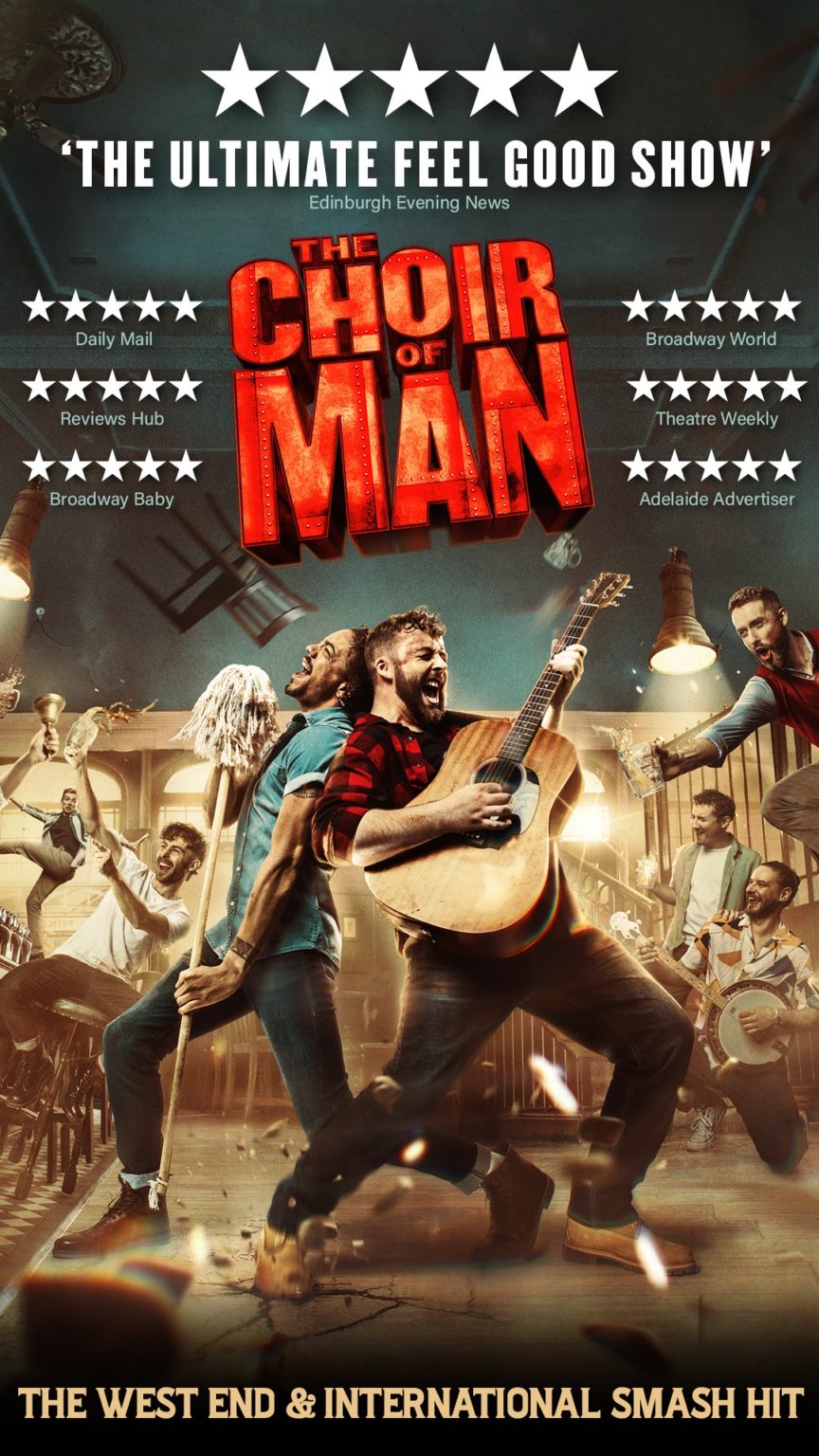 Cheers! The Choir Of Man to set up pub on Grand Opera House stage from ...