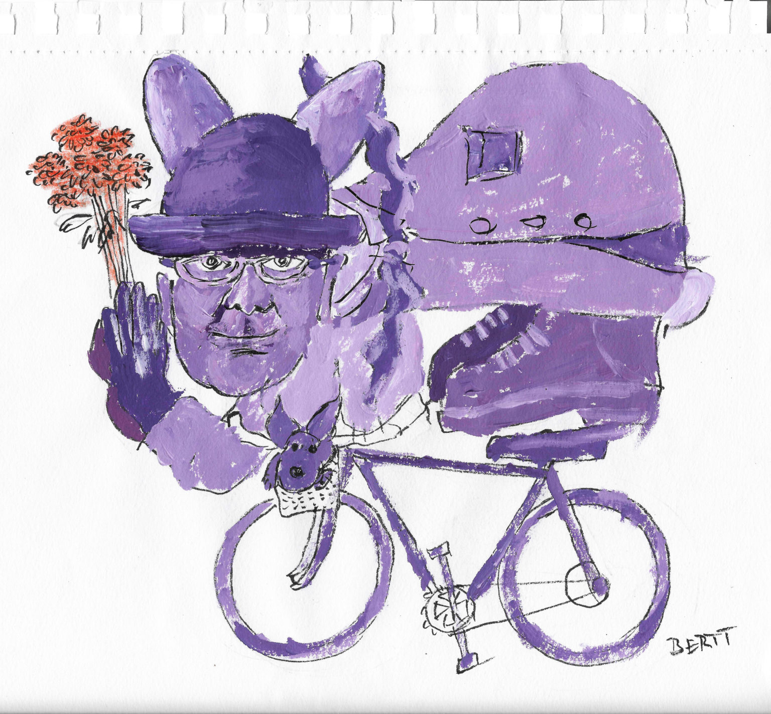 Purpleman RIP (Rest In Purple): A tribute to York street performer and ...